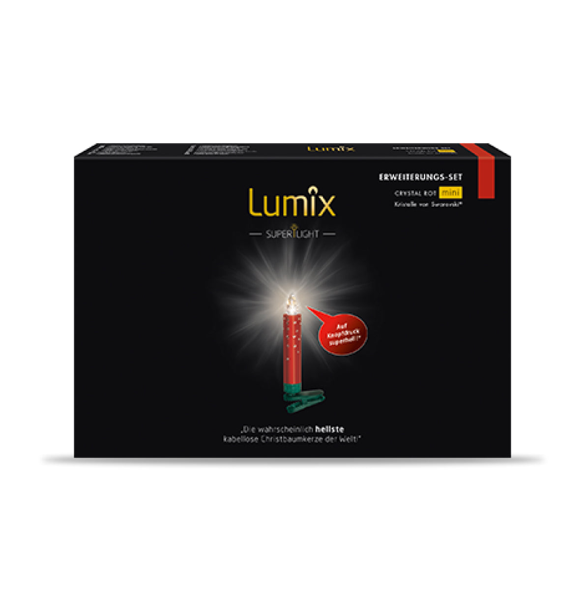 Lumix SuperLight Crystal Mini - Red – Krinner USA